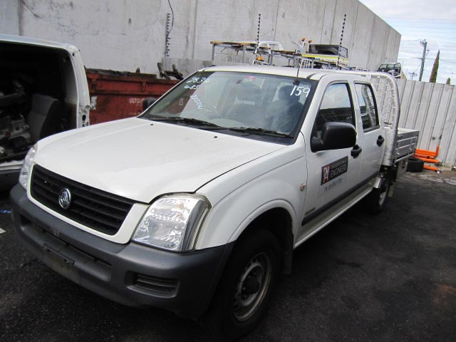 2004 Holden Rodeo Dual Cab for Wrecking - Central Parts Perth